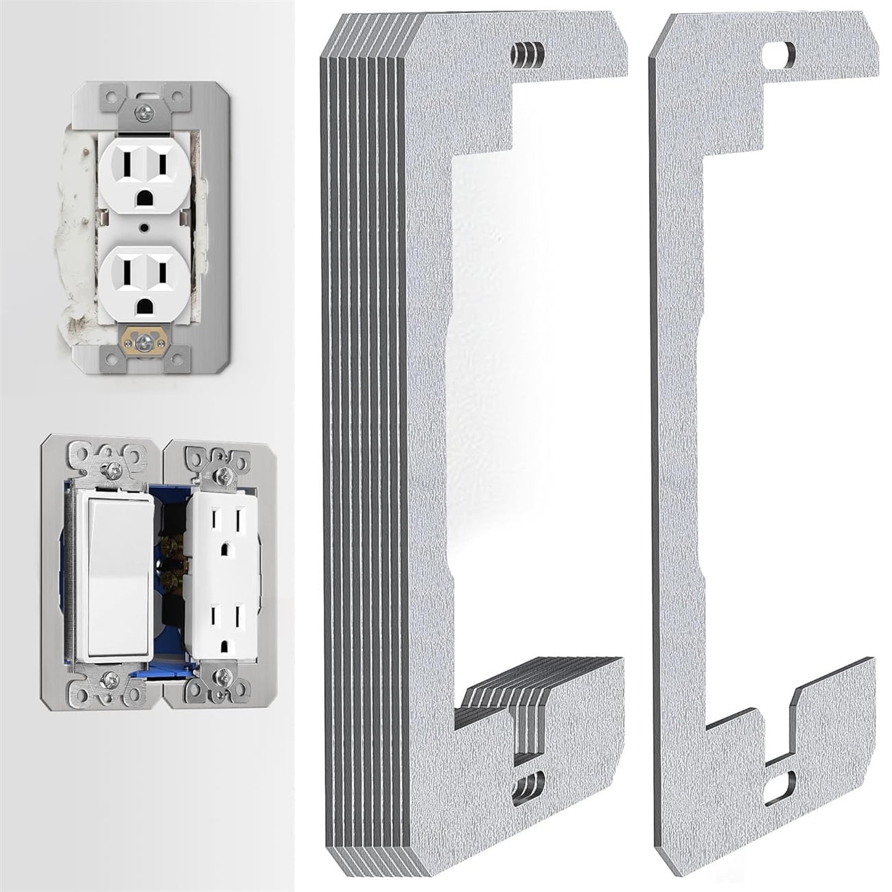Wall Plate Spacer,Happon Electrical Box Outlet Spacers Shims,Electric ...