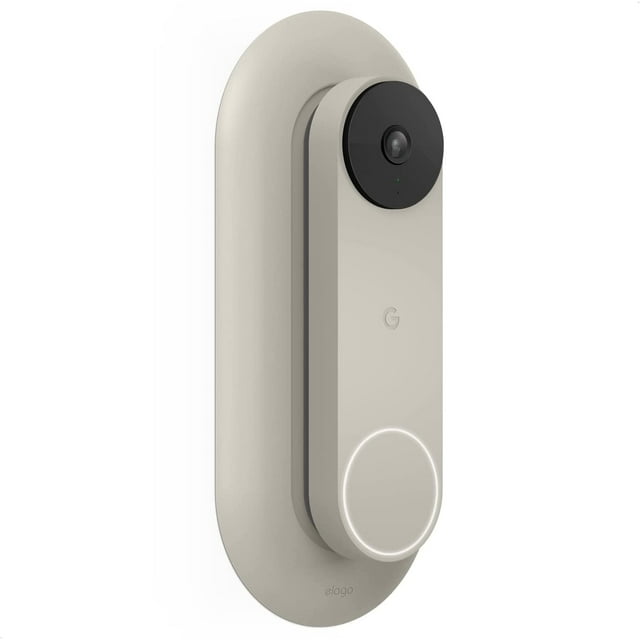 Wall Plate for Google Nest Hello Video Doorbell (2021 Battery Model ...
