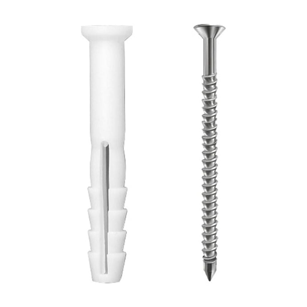 Wall Plugs & Screws for Brick Concrete Drywall Self Tapping Screws Wall ...