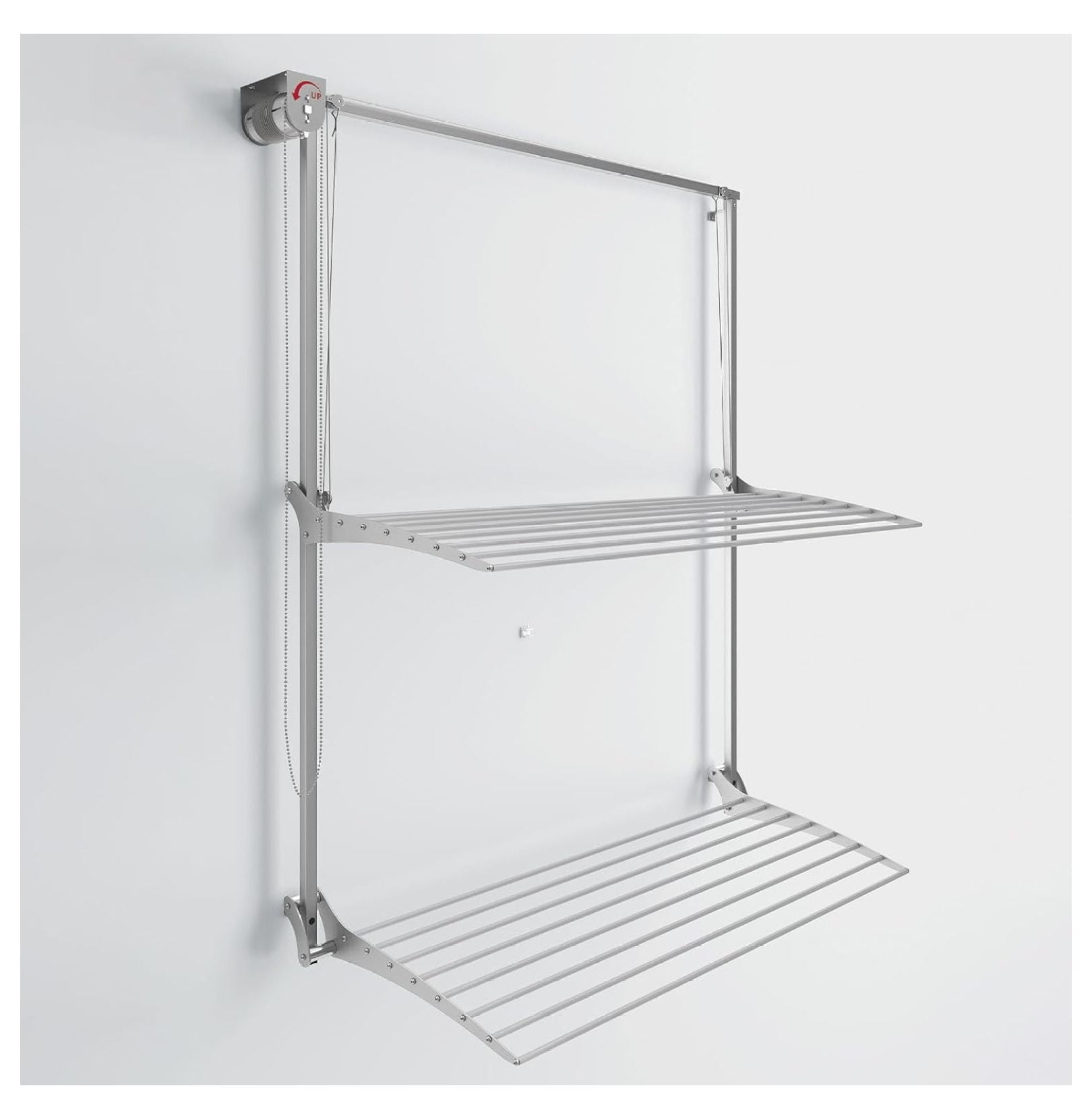 Wall Plus, Wall Mounted Drying Rack, Wall Clothesline, Laundry Drying ...
