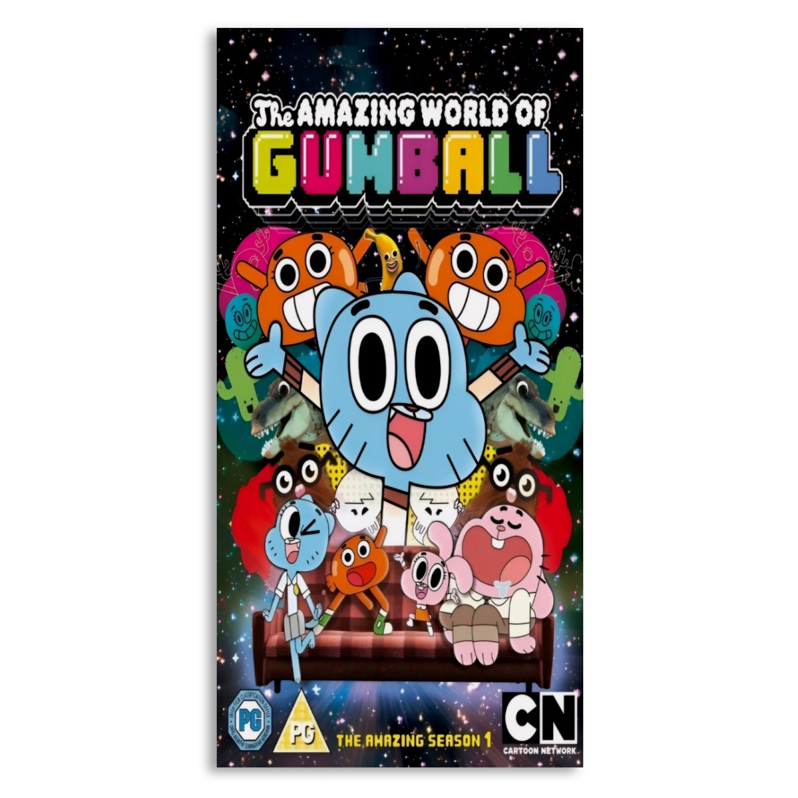 Wall Poster for Bedroom Decor Art Print - Amazing World of Gumball ...
