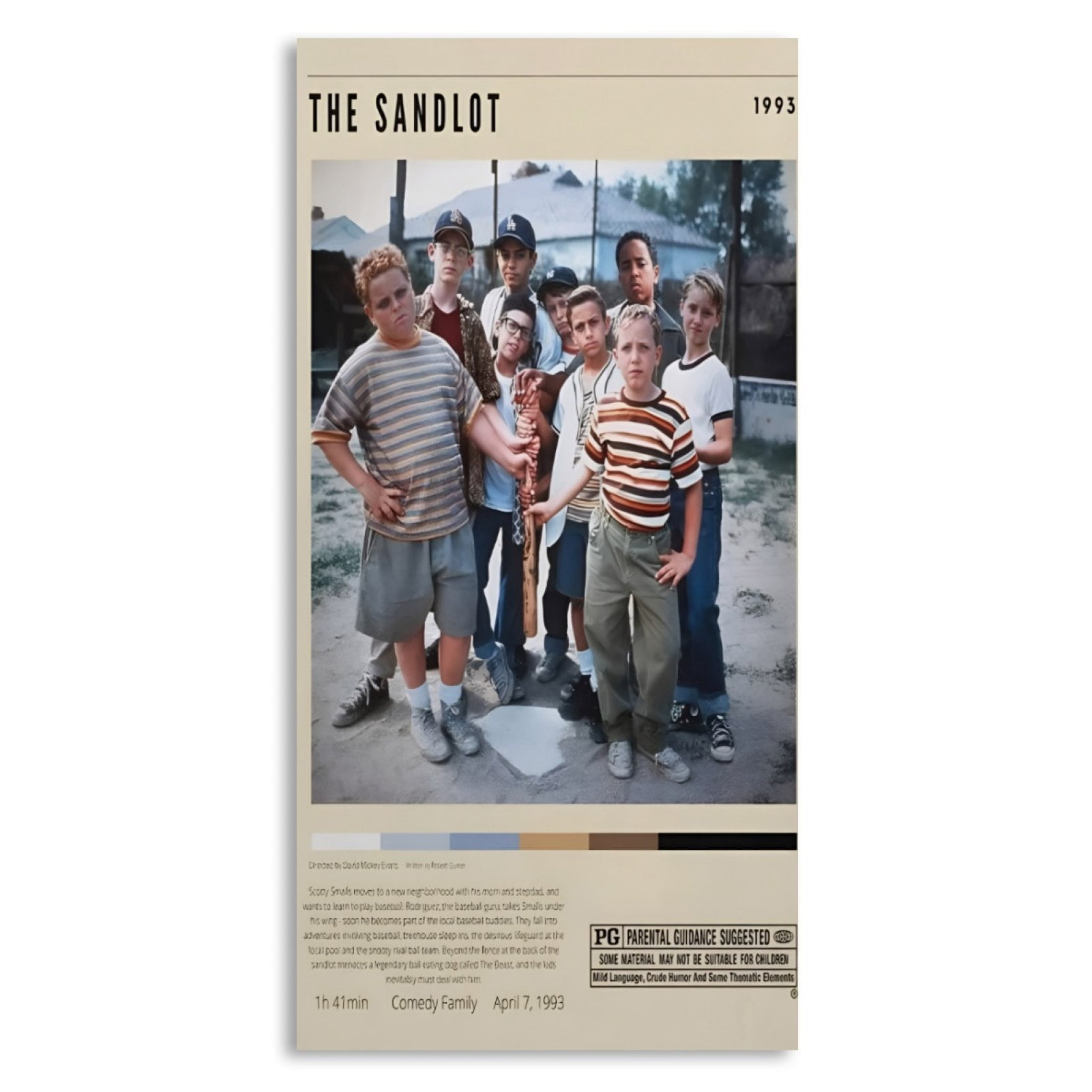 Wall Poster for Bedroom Decor Art Print - the Sandlot Poster (Size: 16 ...