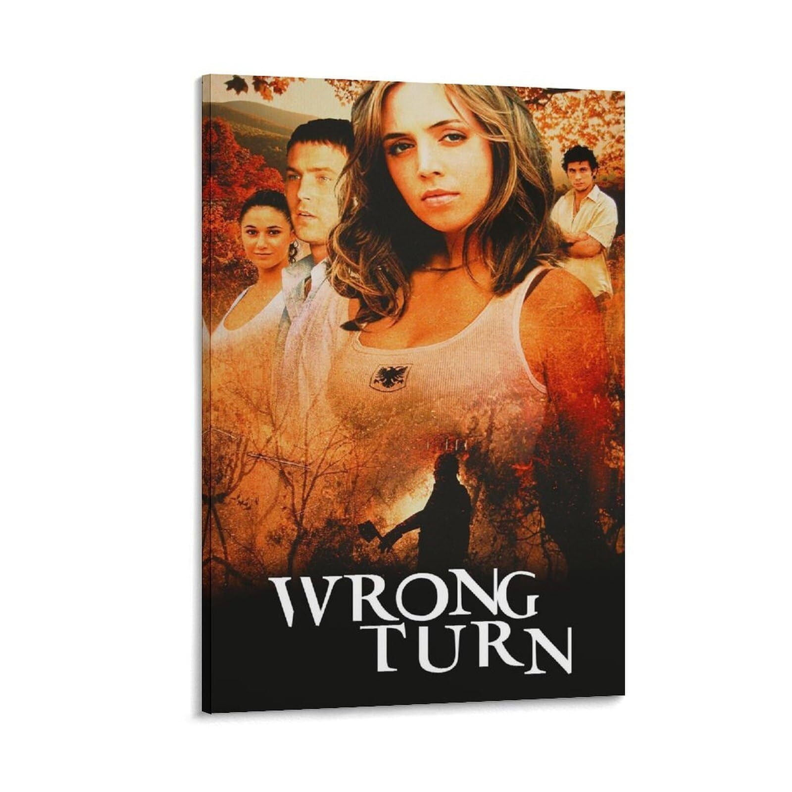 Wall Posters Art Posters Wrong Turn Horror Thriller Movie Posters Canvas Art Poster And Wall Art ...