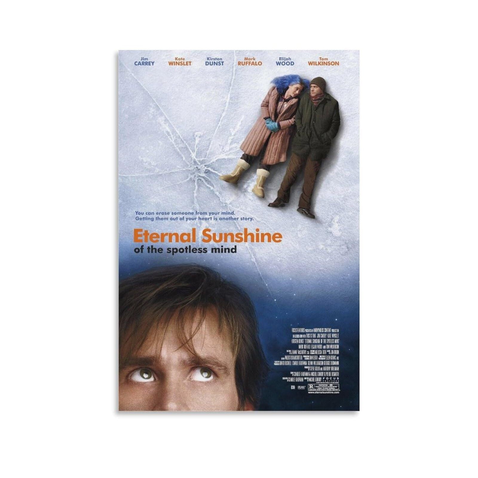 Wall Posters Depicting Eternal Sunshine of The Spotless Mind Movie ...