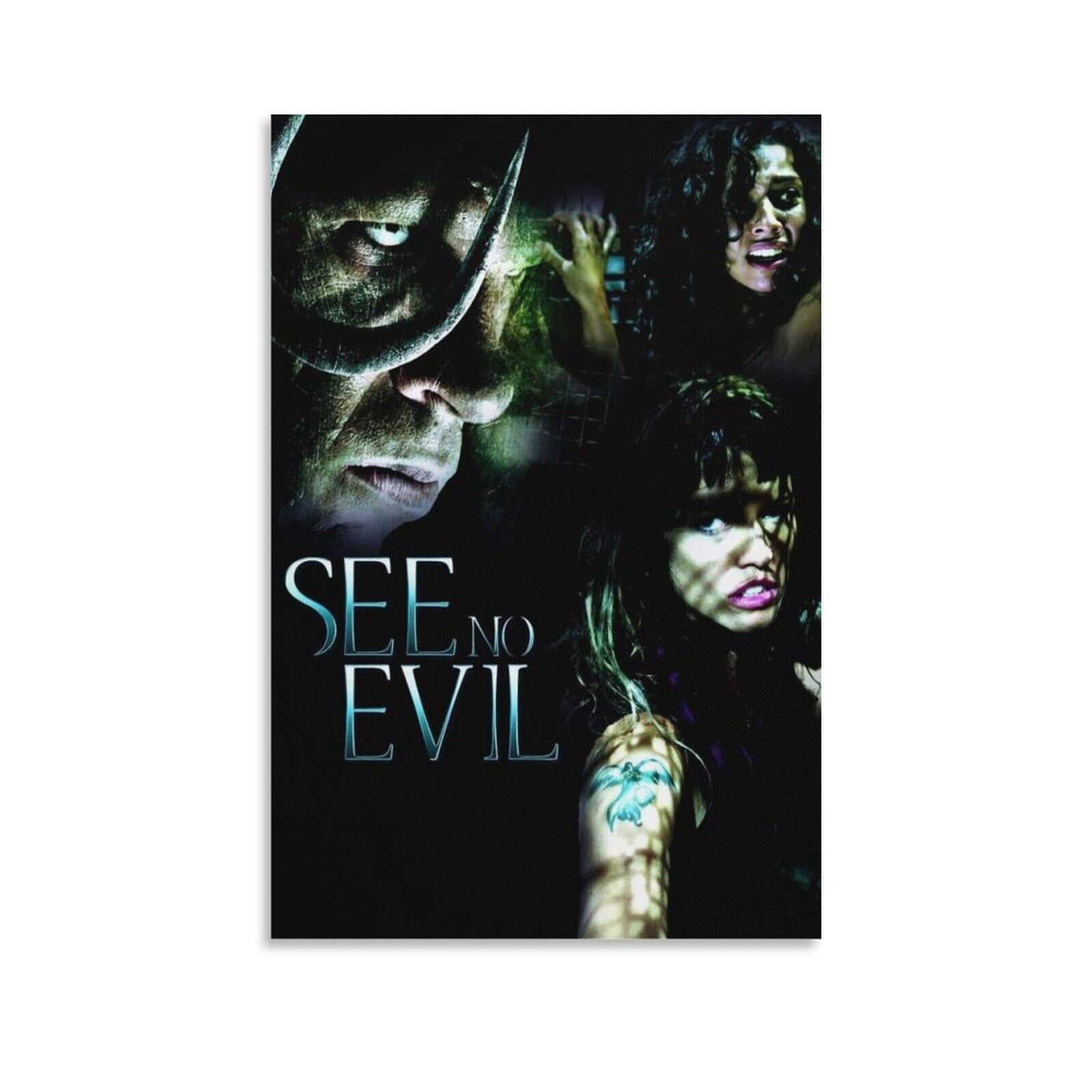 Wall Posters See No Evil Horror Movie Poster Prints Canvas Art Poster ...