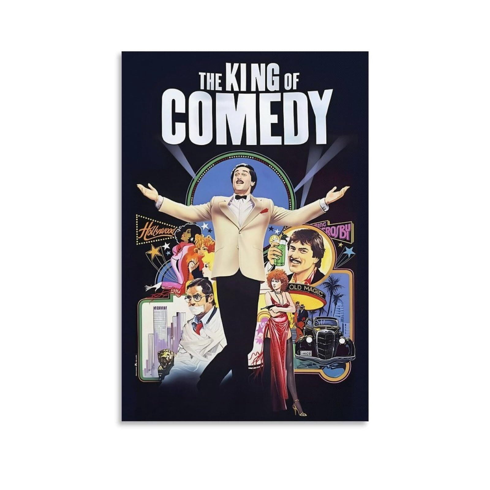 Wall Posters The King of Comedy Movie Posters Prints Canvas Art Poster ...