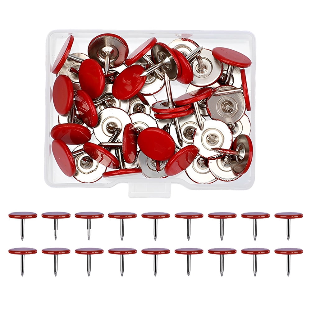 Wall Pushpins Colorful Round Thumbtack Fixing Thumbtack Heart Shaped ...