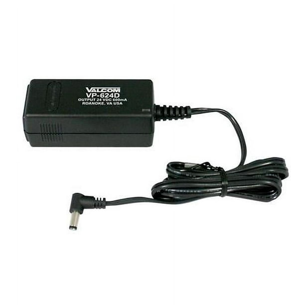 VALCOM Wall, Rack or Wall Mount 600 mA Power Su - Walmart Business Supplies