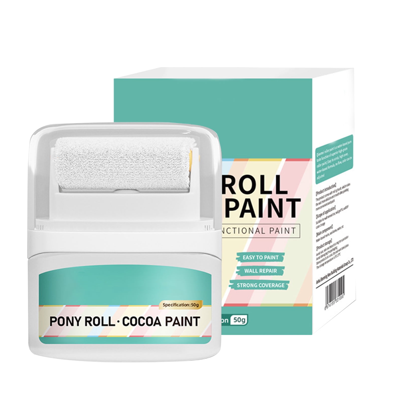 Wall Rolling Paint, 50g Small Roll Paint for Wall Restoration, Portable ...