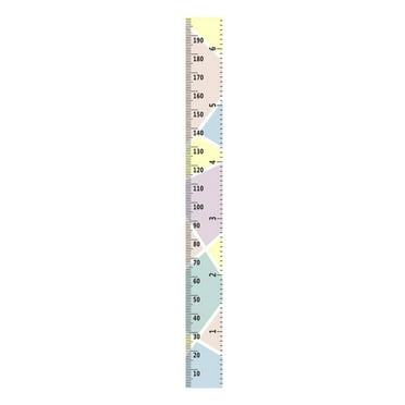 Morxy Kids Canvas Growth Chart - Classroom Decor, Child Ruler, Unisex ...