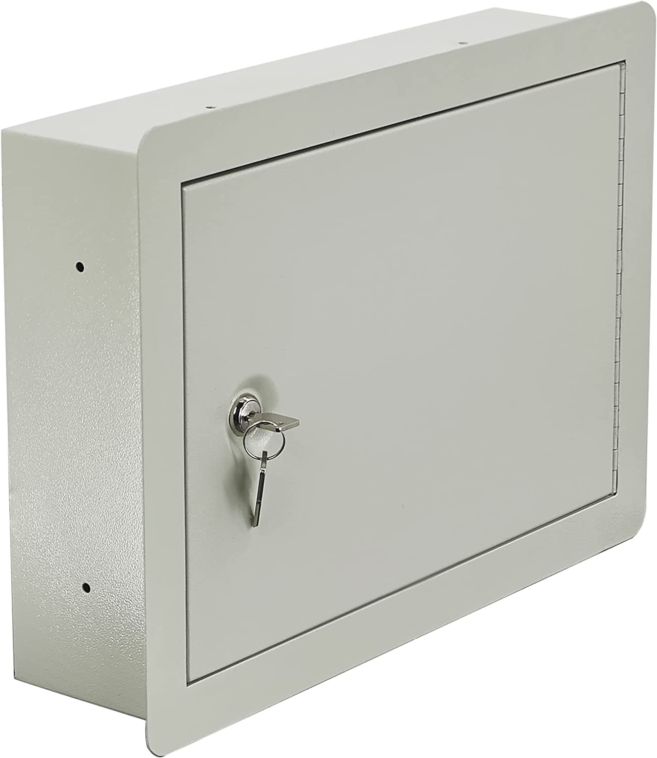 In Wall Safe with Key Lock - Secure Storage In Wall Safe Box - Heavy ...