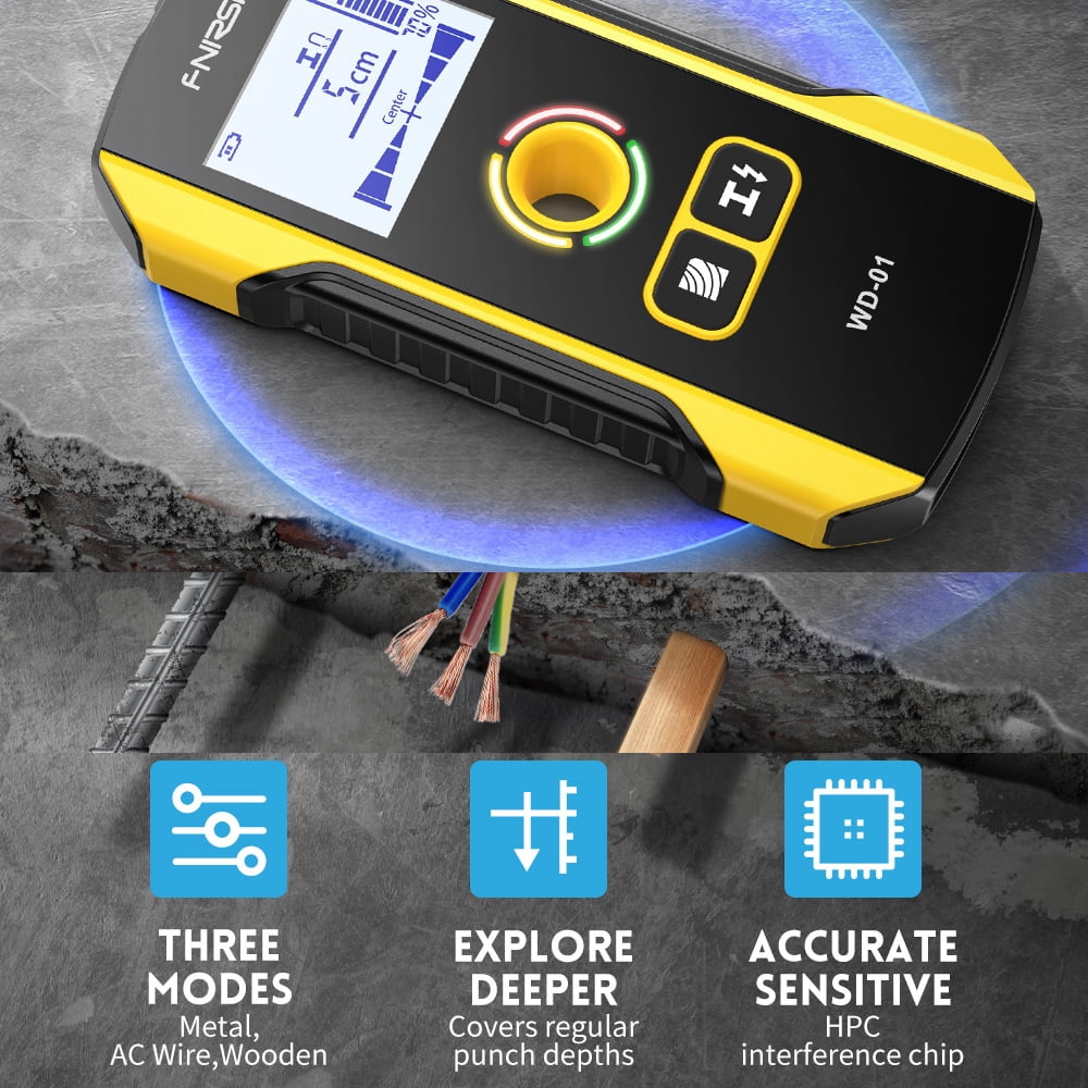 Wall Scanner,Metal Pipes Rebars Wall Scanner Pipes Rebars Tool ...