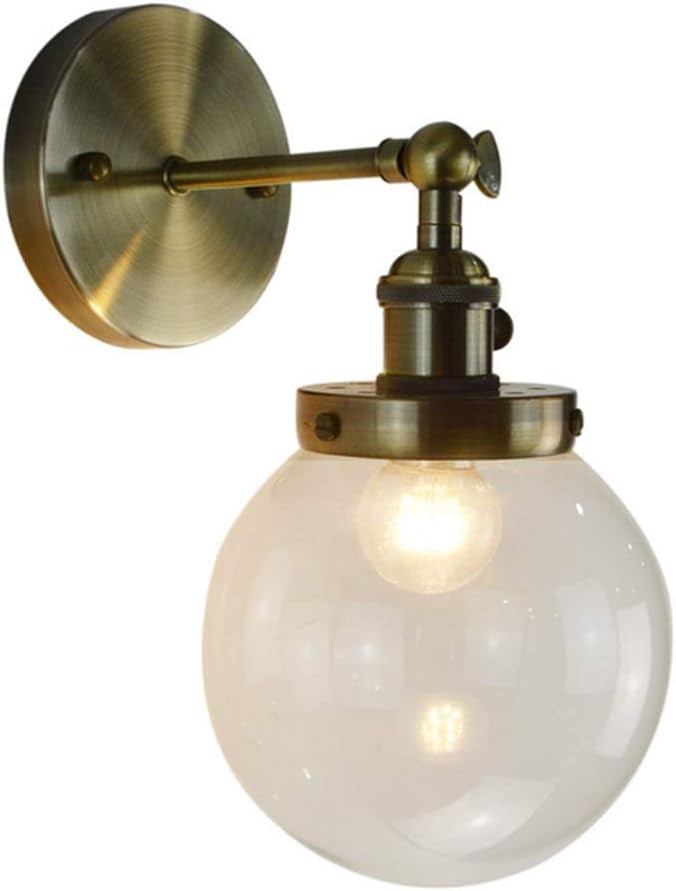 Wall Sconce Industrial Vintage Pendant Light Fixture 1 Light Wall ...