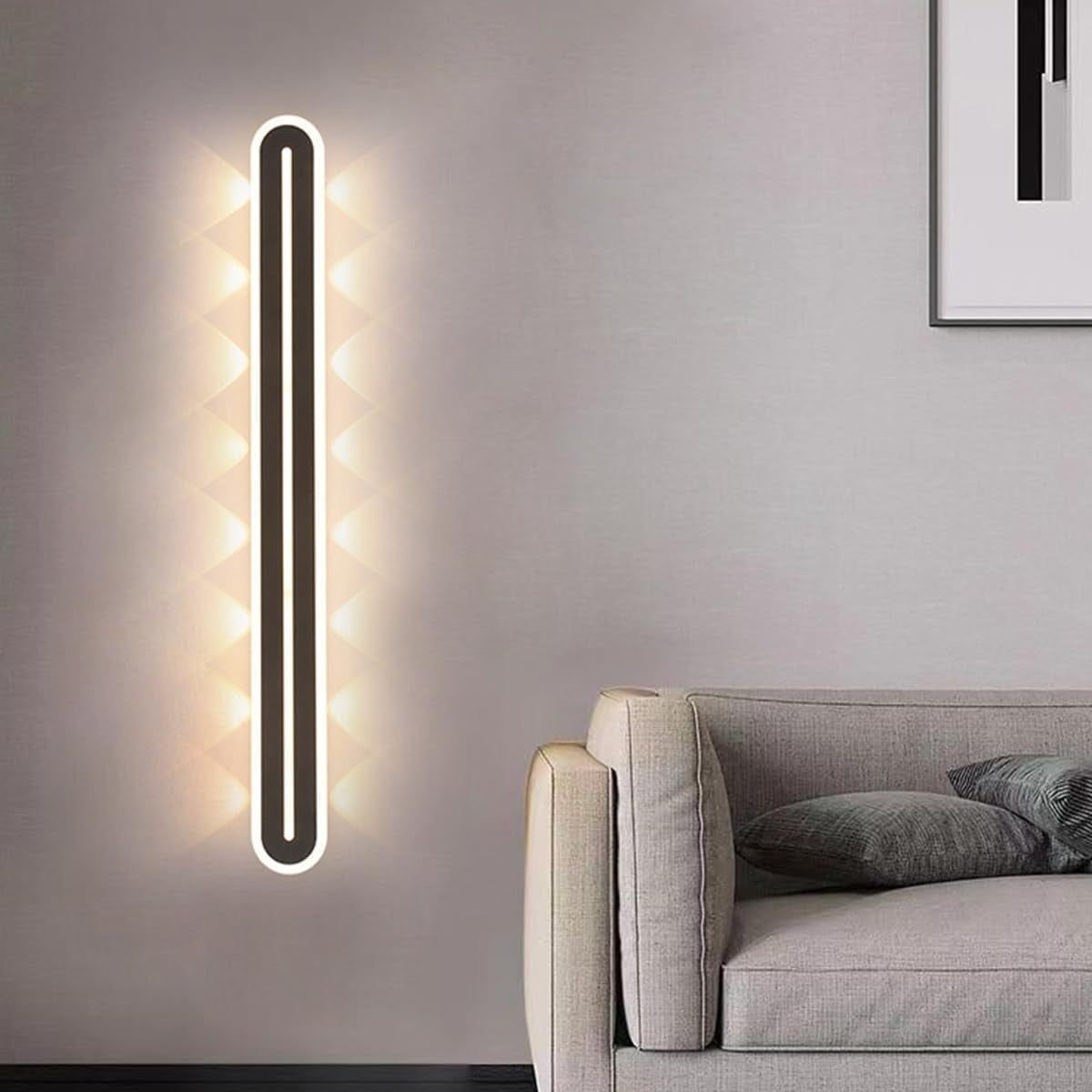 Wall Sconces Black Long rip Wall Sconce Bedside Lamp Wall Sconce ng LED ...