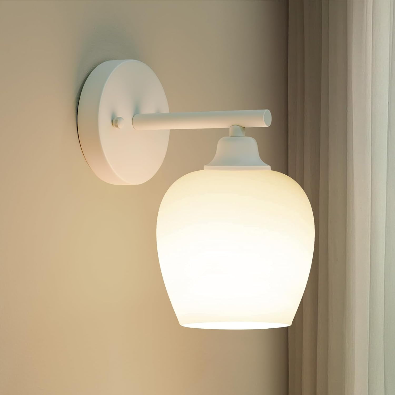 Wall Sconces Set of 2, Wall Lighting Fixture, Bathroom Vanity Lights ...