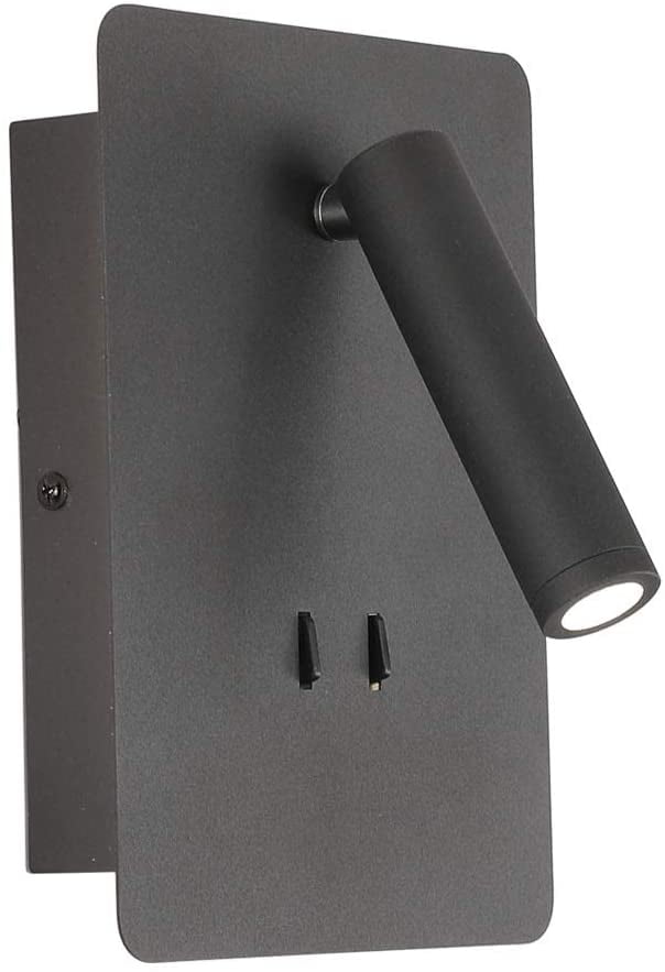 Wall Sconces with Spotlight as Bedside Reading Light, 10W LED Wall ...