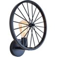Wall Sconces Wheel Wall Light Lamp Industrial Vintage Retro Style Black ...
