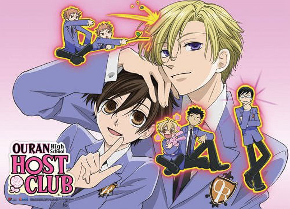 Wall Scroll - Ouran High School Host Club - New Chibi Club Anime Art ...