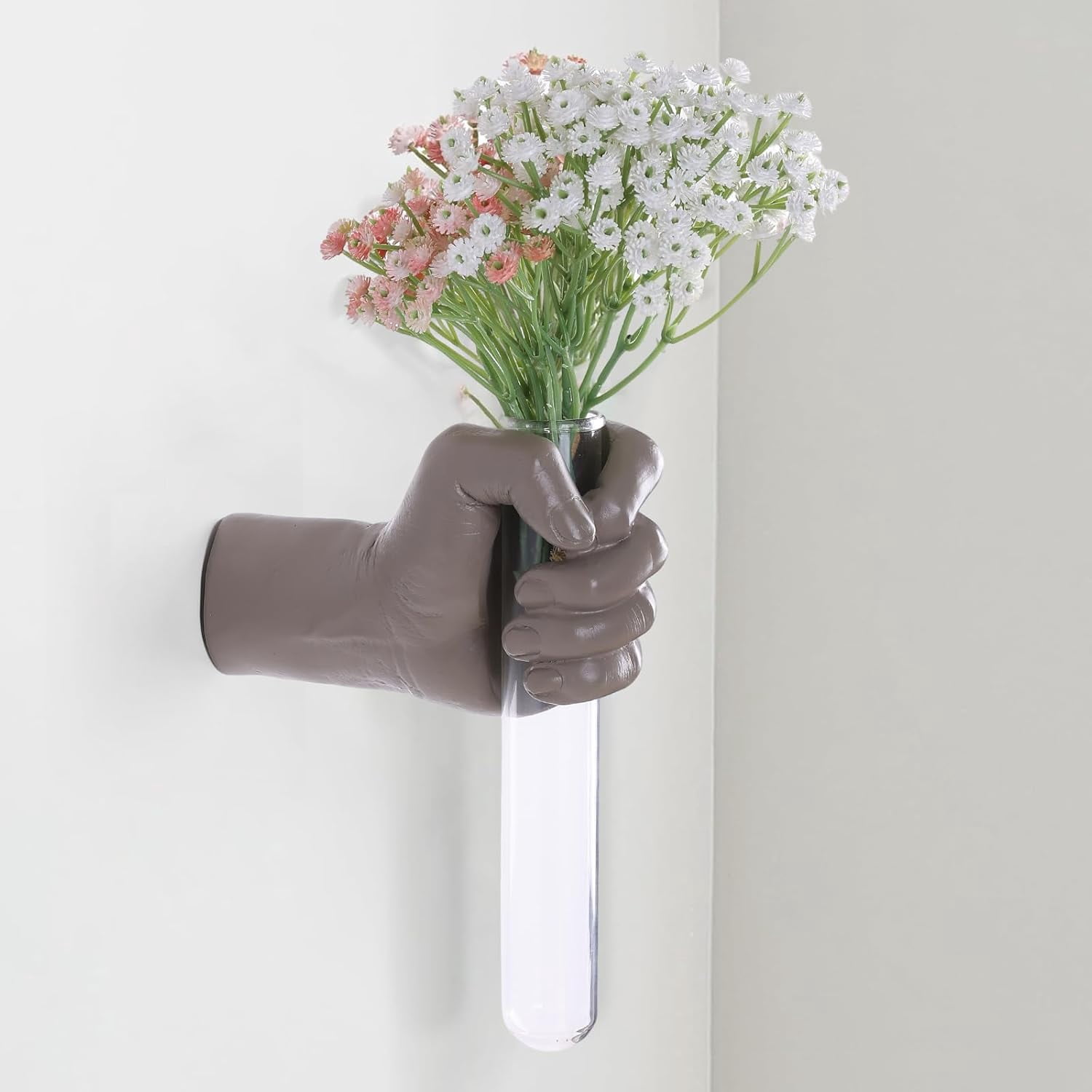 Wall Sculptures, Hand Vases Home Decor, Wall Mount Art Sculpture ...
