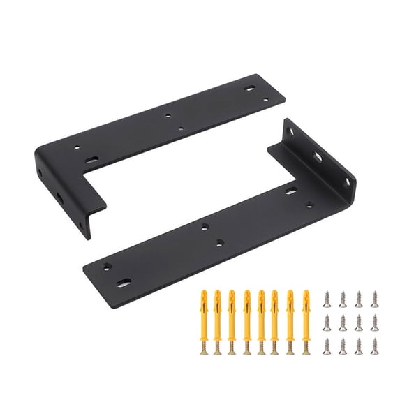 Wall Shelf Bracket Suspended Tripod Shelf Wall Mounted Layer Board ...
