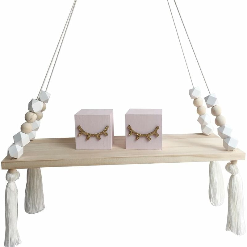 Wall Shelf Floating Shelf Wood Rack Hanging Swing Wall Shelf Wall Chart ...