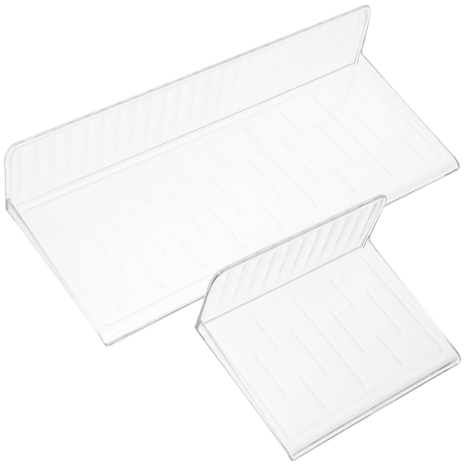 Wall Shelf Floating Soap Dish Shelves Bathroom Display Stand Acrylic ...