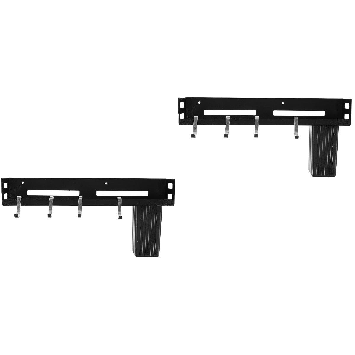 Wall Shelf Heavy Duty Hook Kitchen Rack Carbon Steel Organizer Ladle up ...