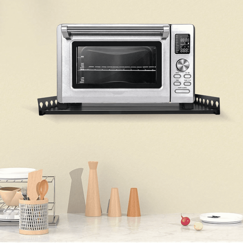 Wall Shelf Metal Shelving Heavy Duty Commercial Or Household Grade Wall ...