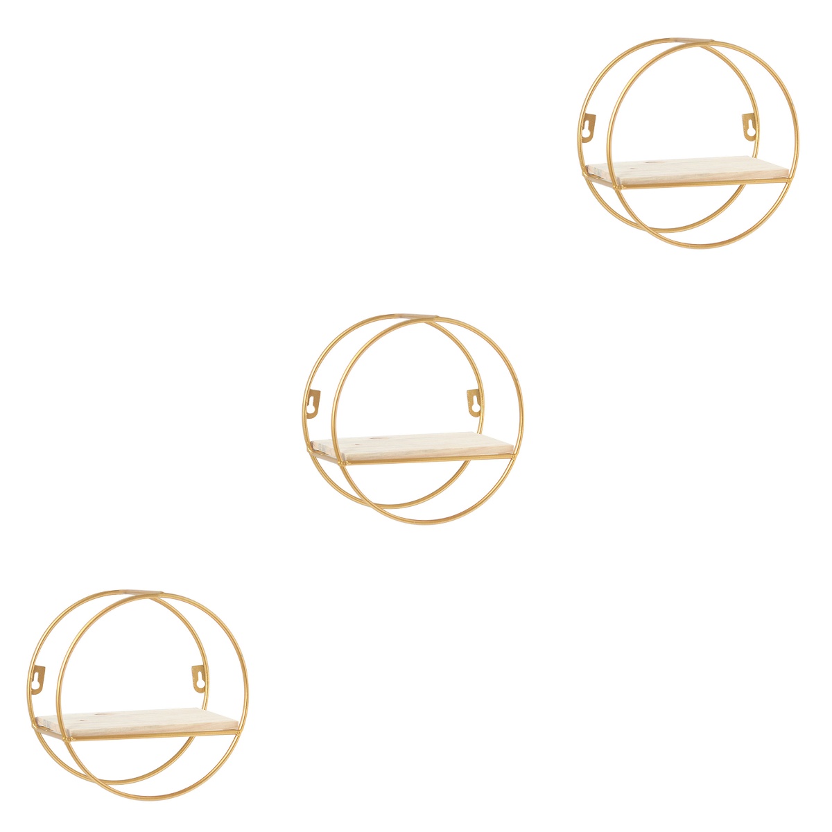 Wall Shelf Multi-purpose Storage Rack Mounted Floating Shelves Hanging ...