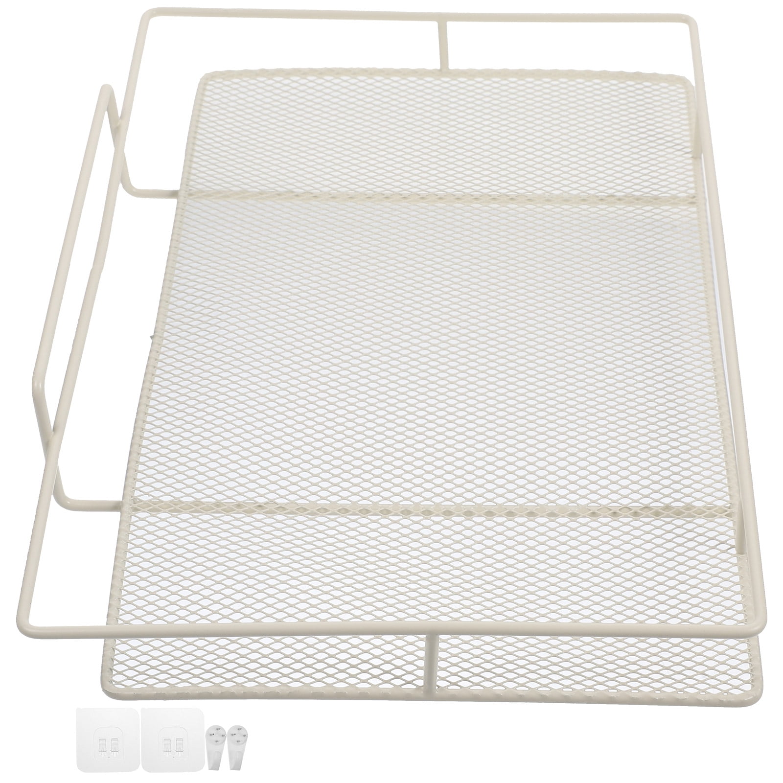 Wall Shelf Router Shelf Wall Mounted No-drilling Storage Shelf Living ...