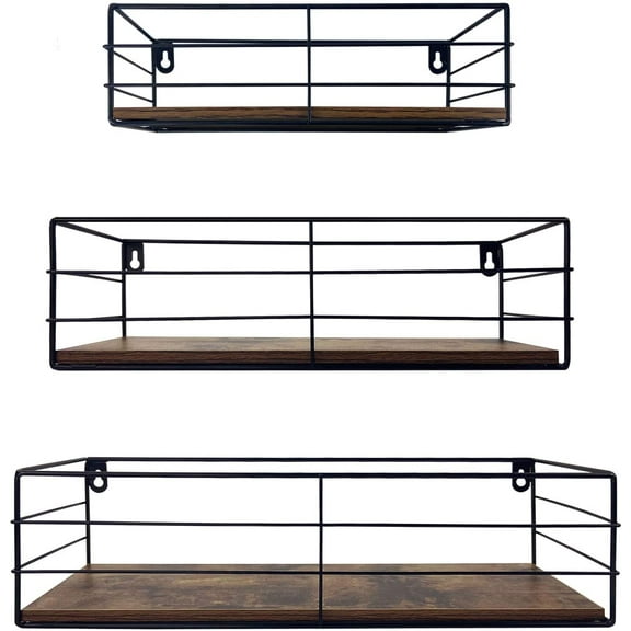 Floating Shelves for Wall 35.4" Long - Wall Mounted Shelf Bathroom Kitchen Living Room Bedroom ...