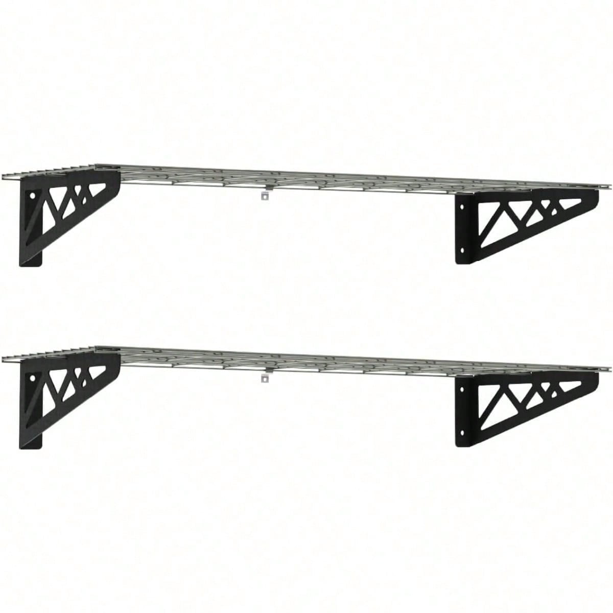 Wall Shelves - 2 Pk 12"x36" Wall Mountable Shelving Unit for Storage ...
