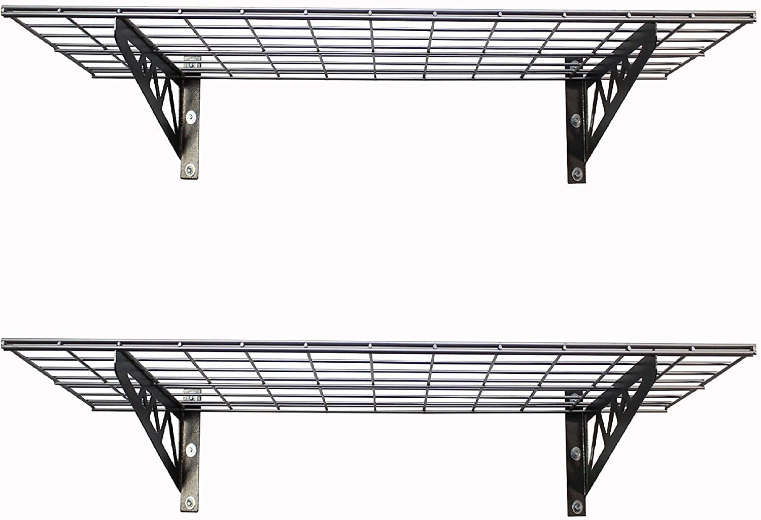 Wall Shelves - Pk Wall Mountable Shelving Unit for Storage Rack, Pantry ...