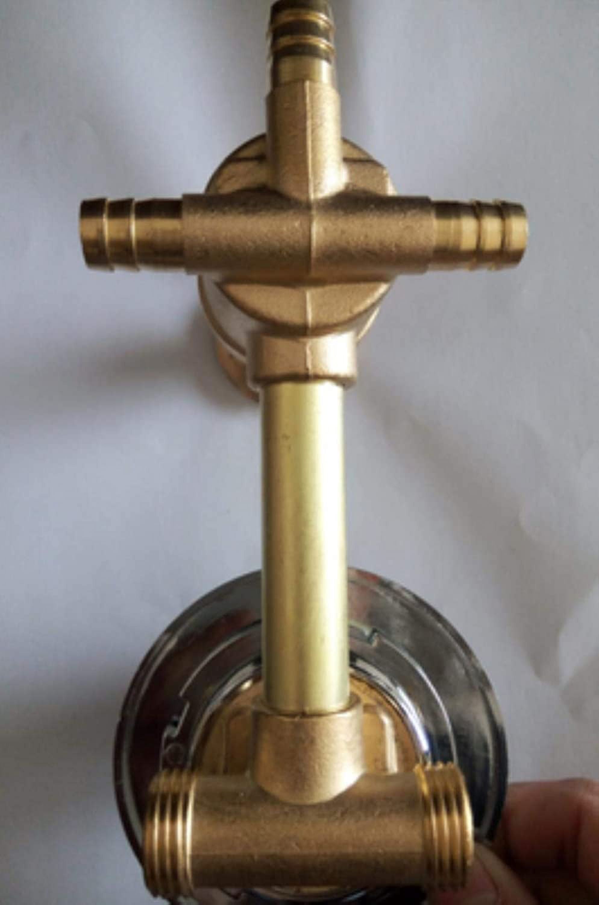 Wall Shower Switches 2/3/4/5 Way Water Outlet Brass Shower Faucet Screw ...