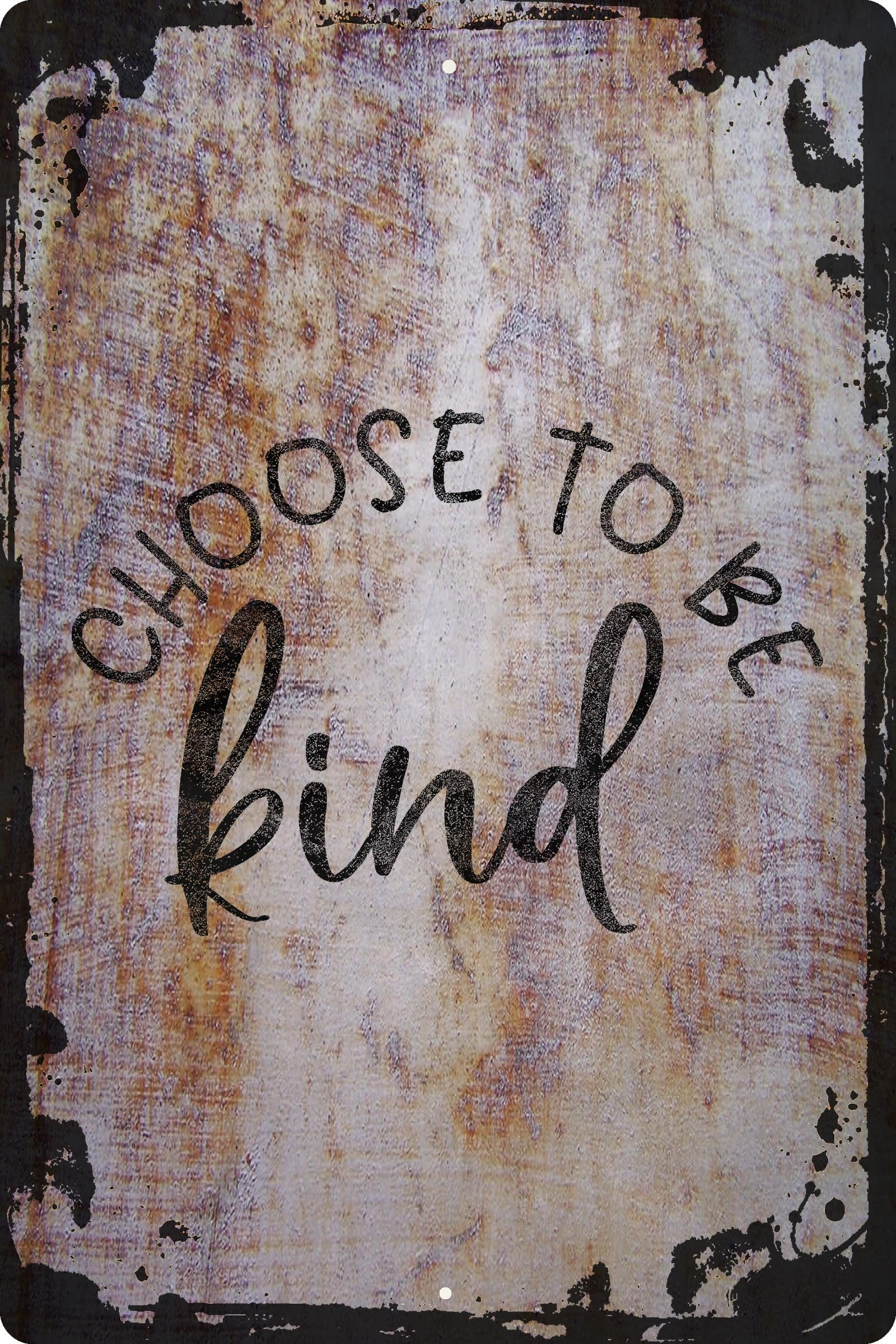 Wall Sign Choose to be kind cursive nice friendly kindess spread love ...