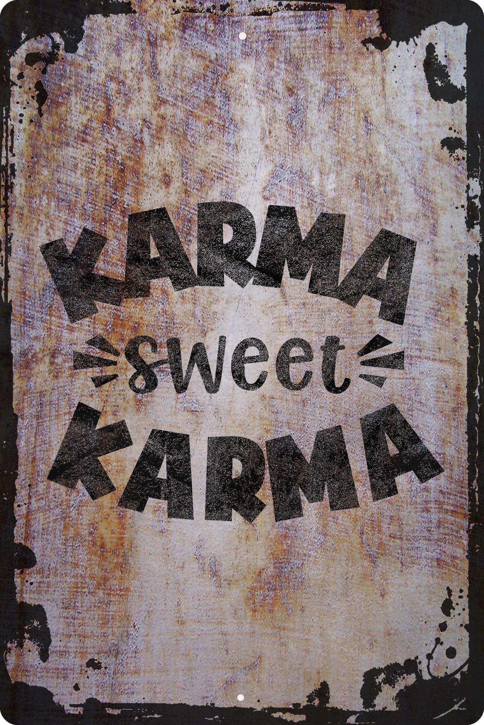 Wall Sign Karma Sweet Karma Buddhism Hinduism Religion Quotes ...