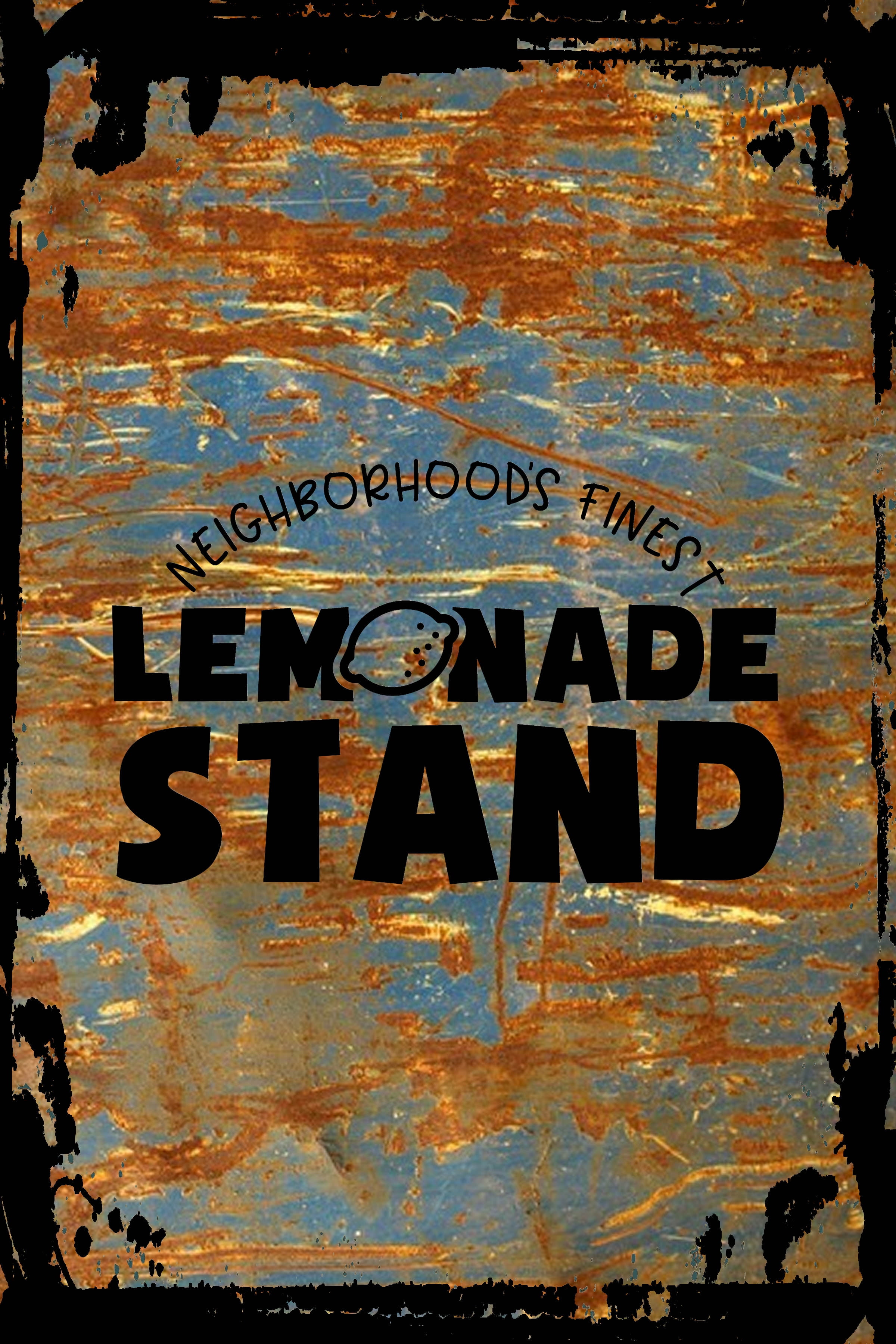 Wall Sign Neighborhood's Finest Lemonade Stand Business Summer Kids ...