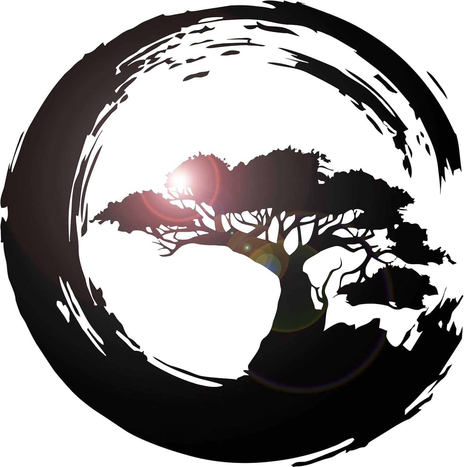 Wall Silhouette Bonsai Tree Zen Japanese Interior Stickers Mural Large ...