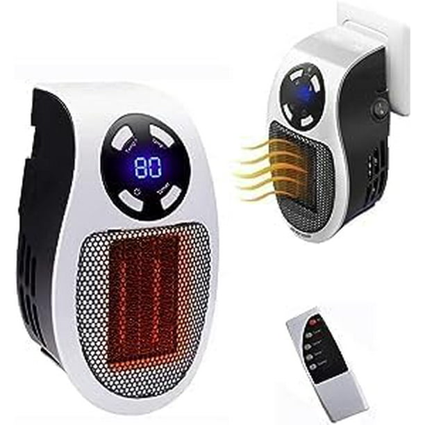 Wall Space Heater 350W Portable Electric Heater with Programmable ...