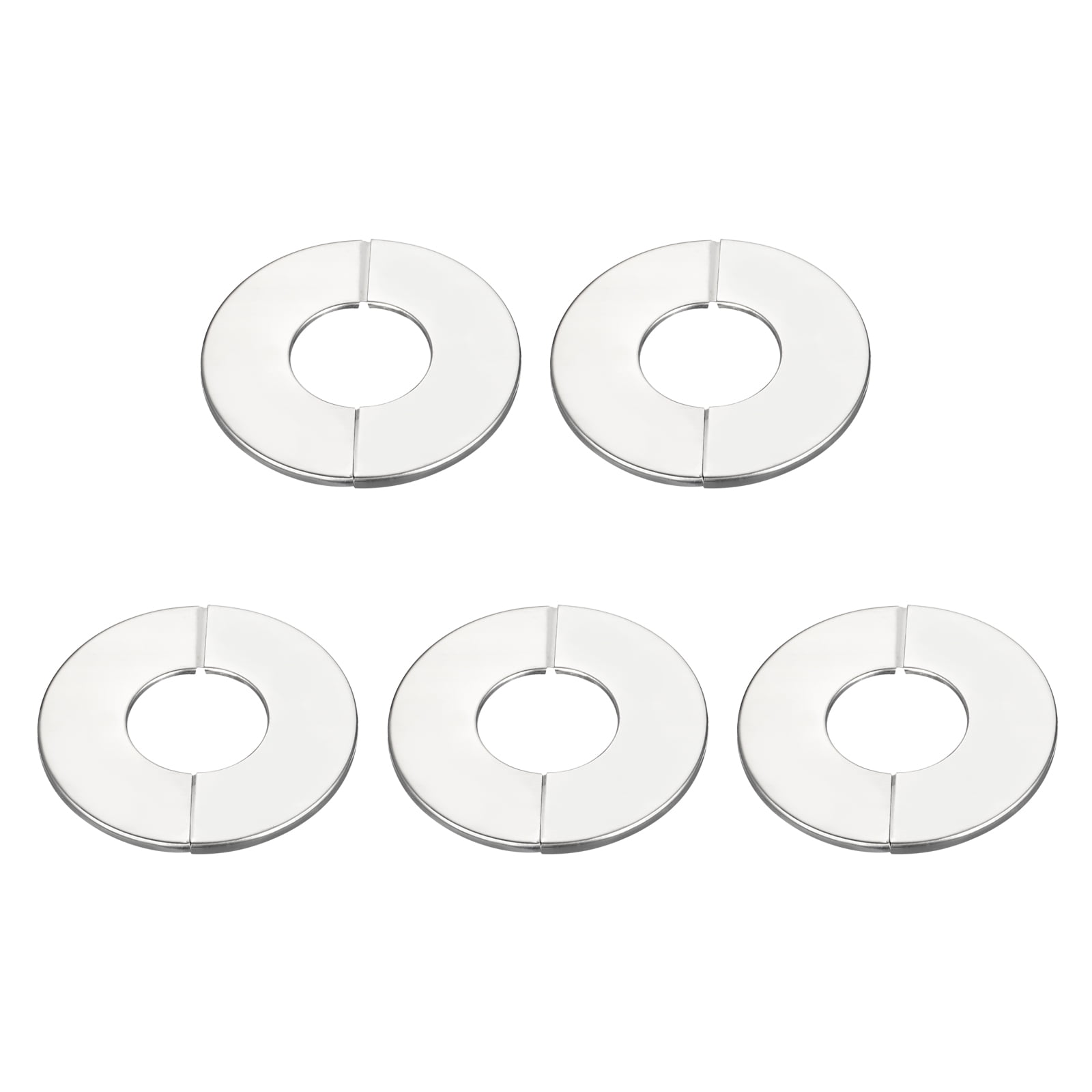 Wall Split Flange, 201 Stainless Steel Round Escutcheon Plate for 42mm ...
