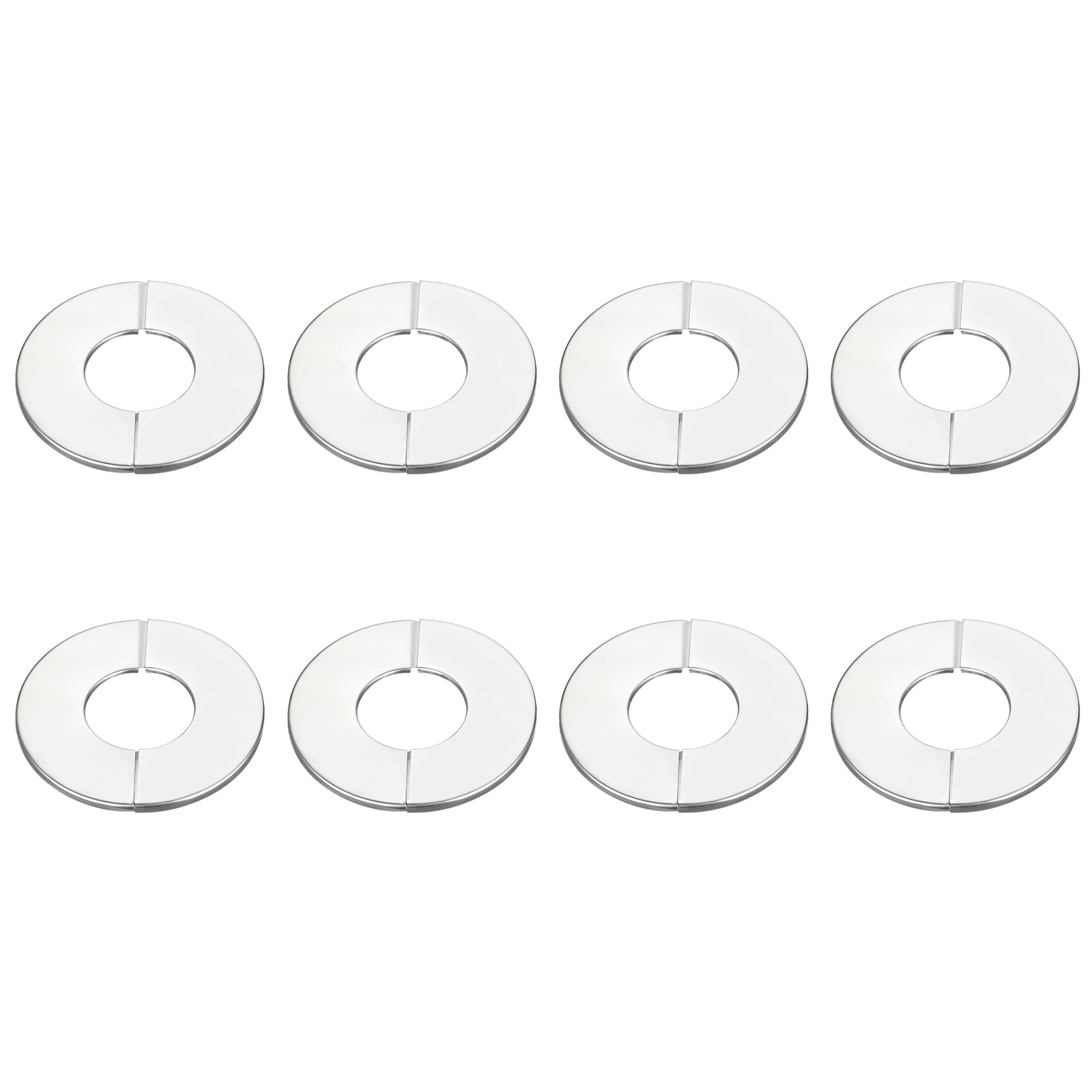 Wall Split Flange, 201 Stainless Steel Round Escutcheon Plate for 42mm ...