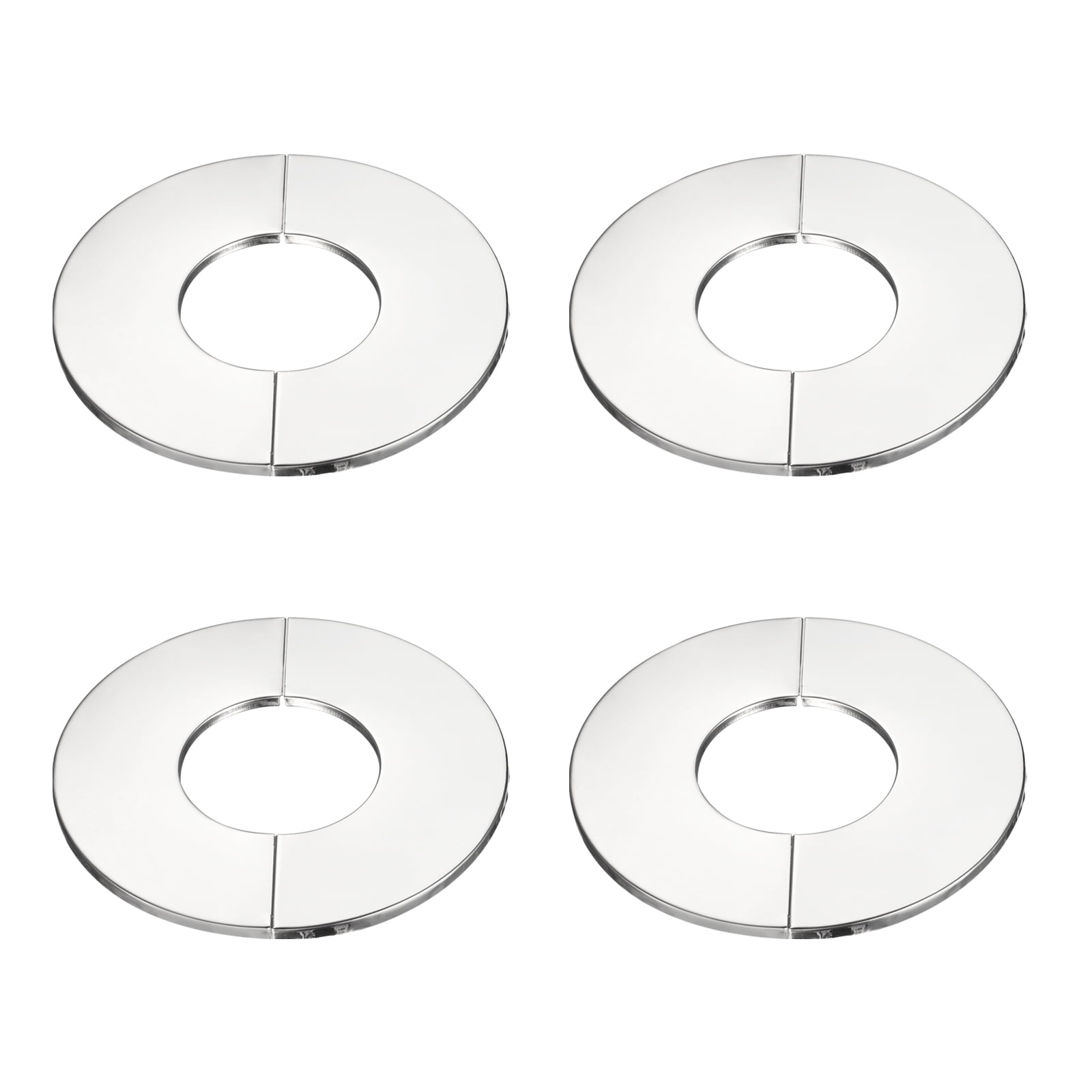 Wall Split Flange, 201 Stainless Steel Round Escutcheon Plate for 61mm ...