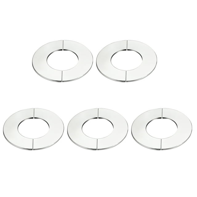 Wall Split Flange, 201 Stainless Steel Round Escutcheon Plate for 71mm ...