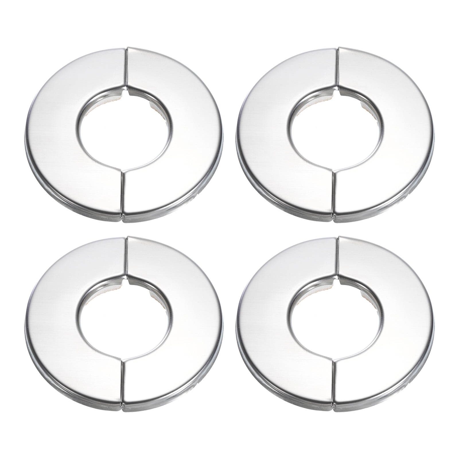 Wall Split Flange, 304 Stainless Steel Round Escutcheon Plate for 25mm ...