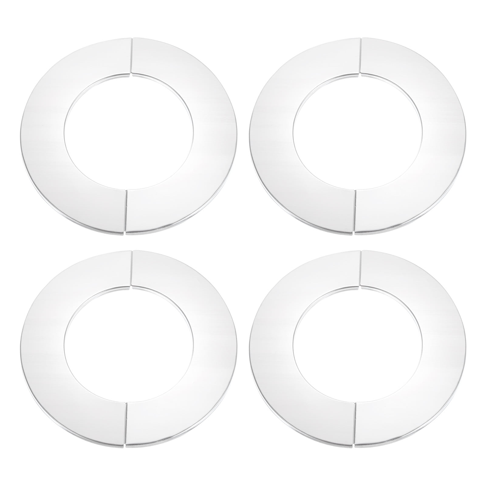 Wall Split Flange, 304 Stainless Steel Round Escutcheon Plate for 80mm ...