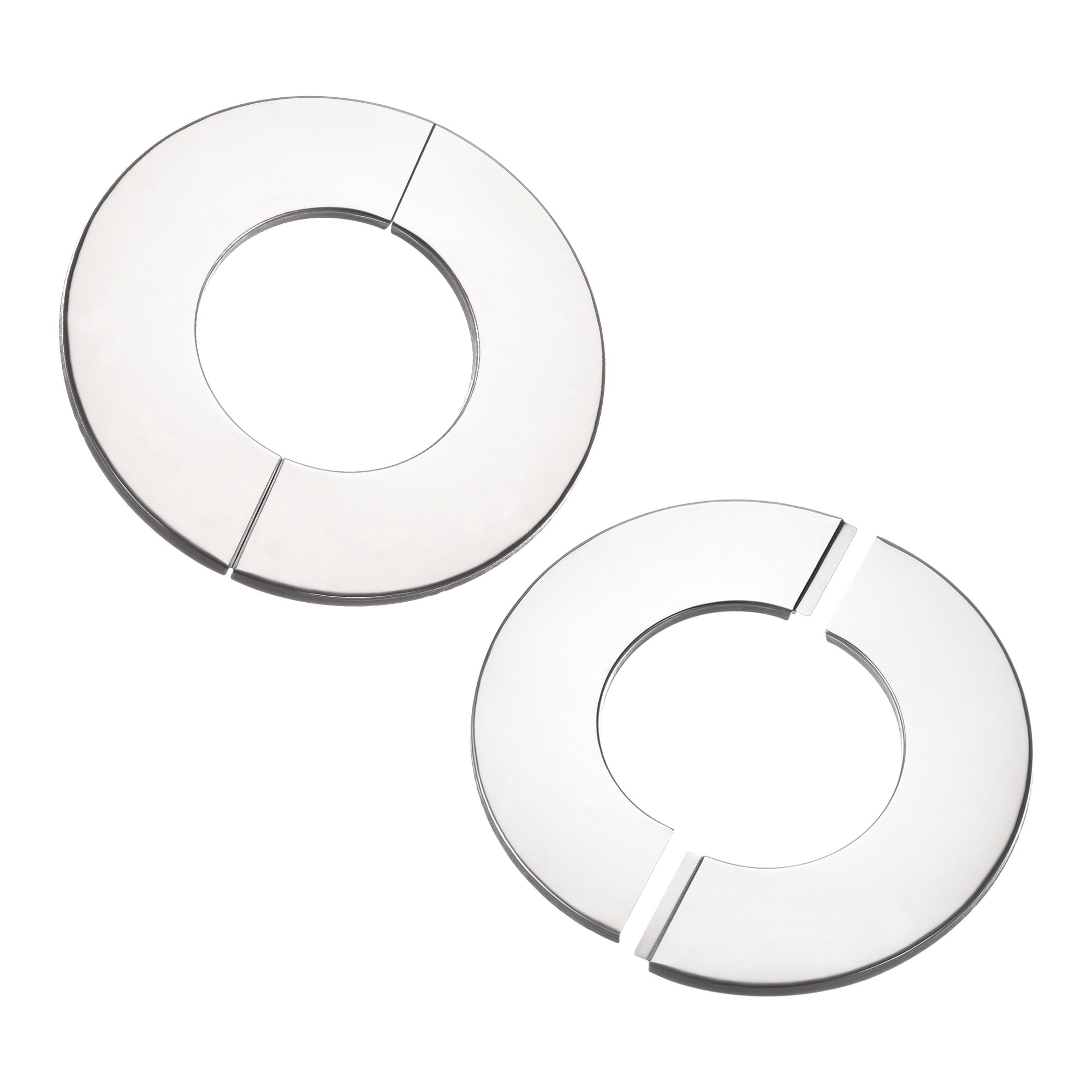 Uxcell Wall Split Flange Stainless Steel Round Escutcheon Plate for 1. ...