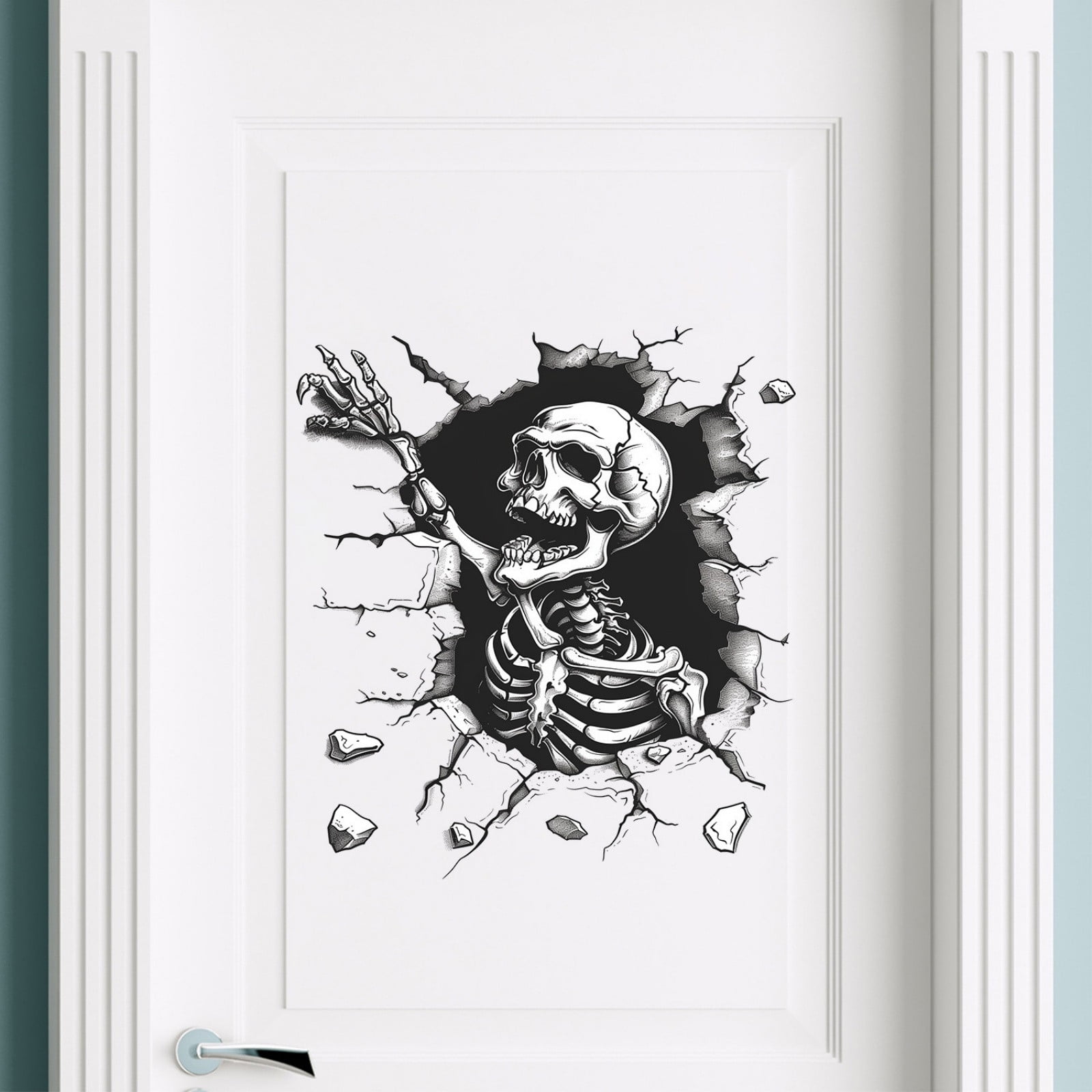 Wall Sticker Horrible Wall Decal Glass Window Wall Stickers Sisters ...