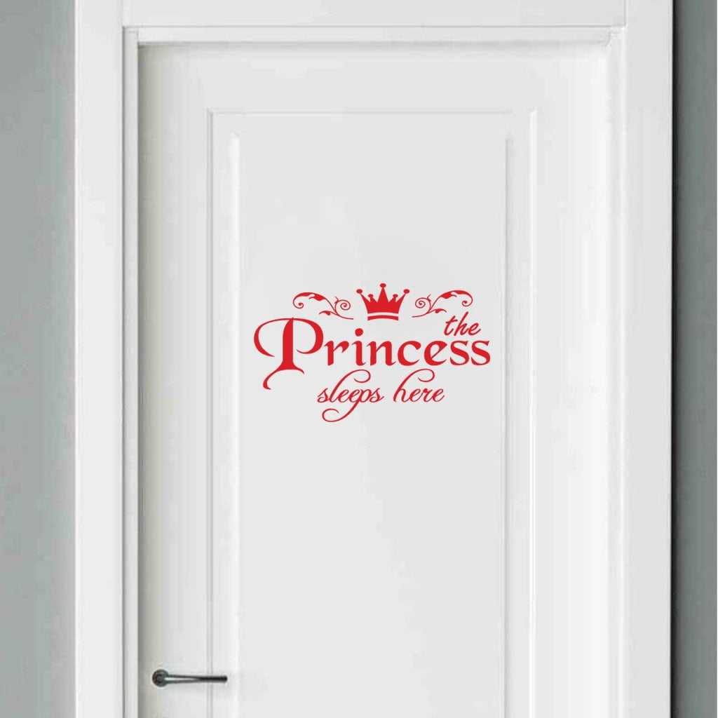 Wall Stickers Home Decora Sticker Princess Home Decor Wall Sticker ...