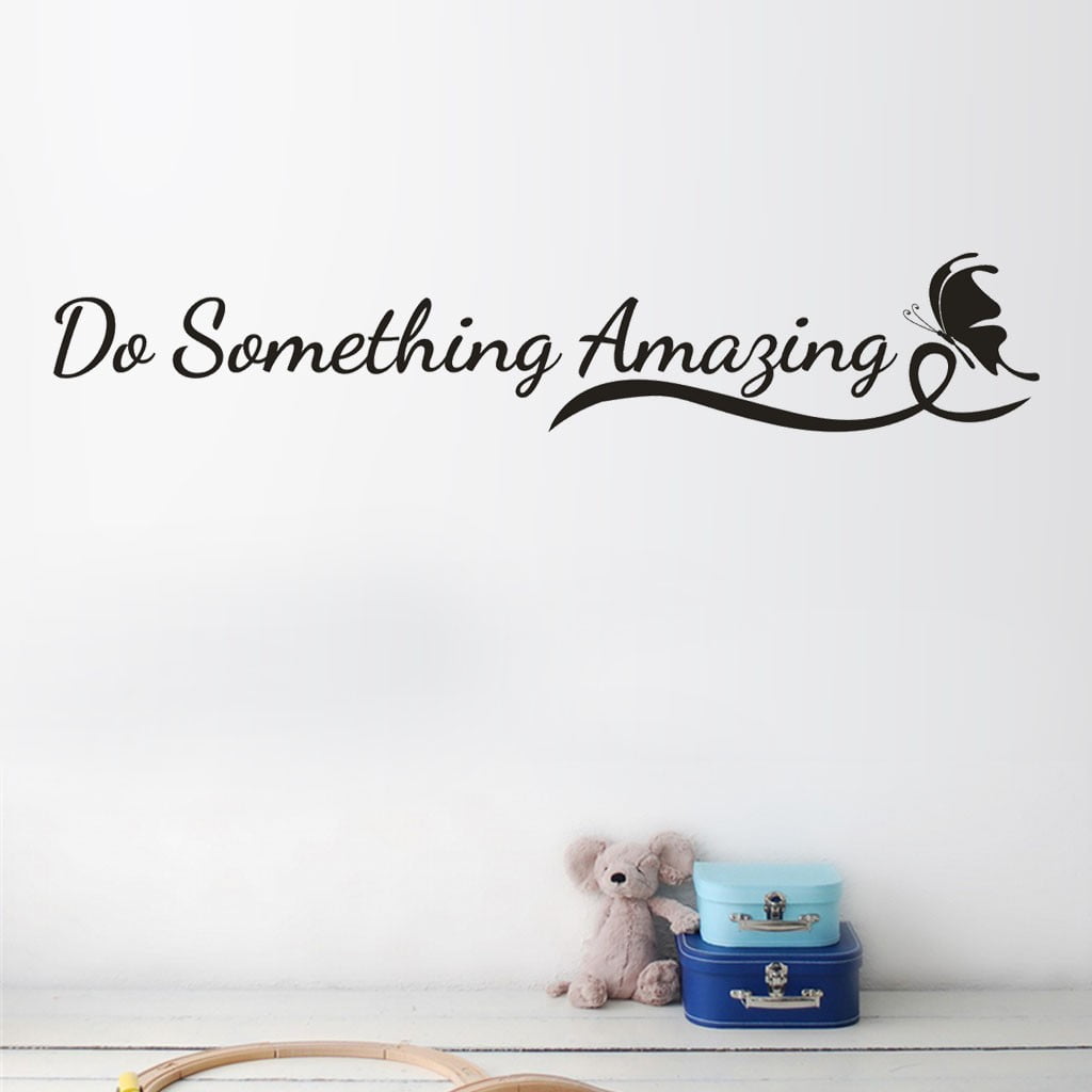 Wall Stickers Home Decora Sticker Wall Sticker Decal Something Vinyl ...
