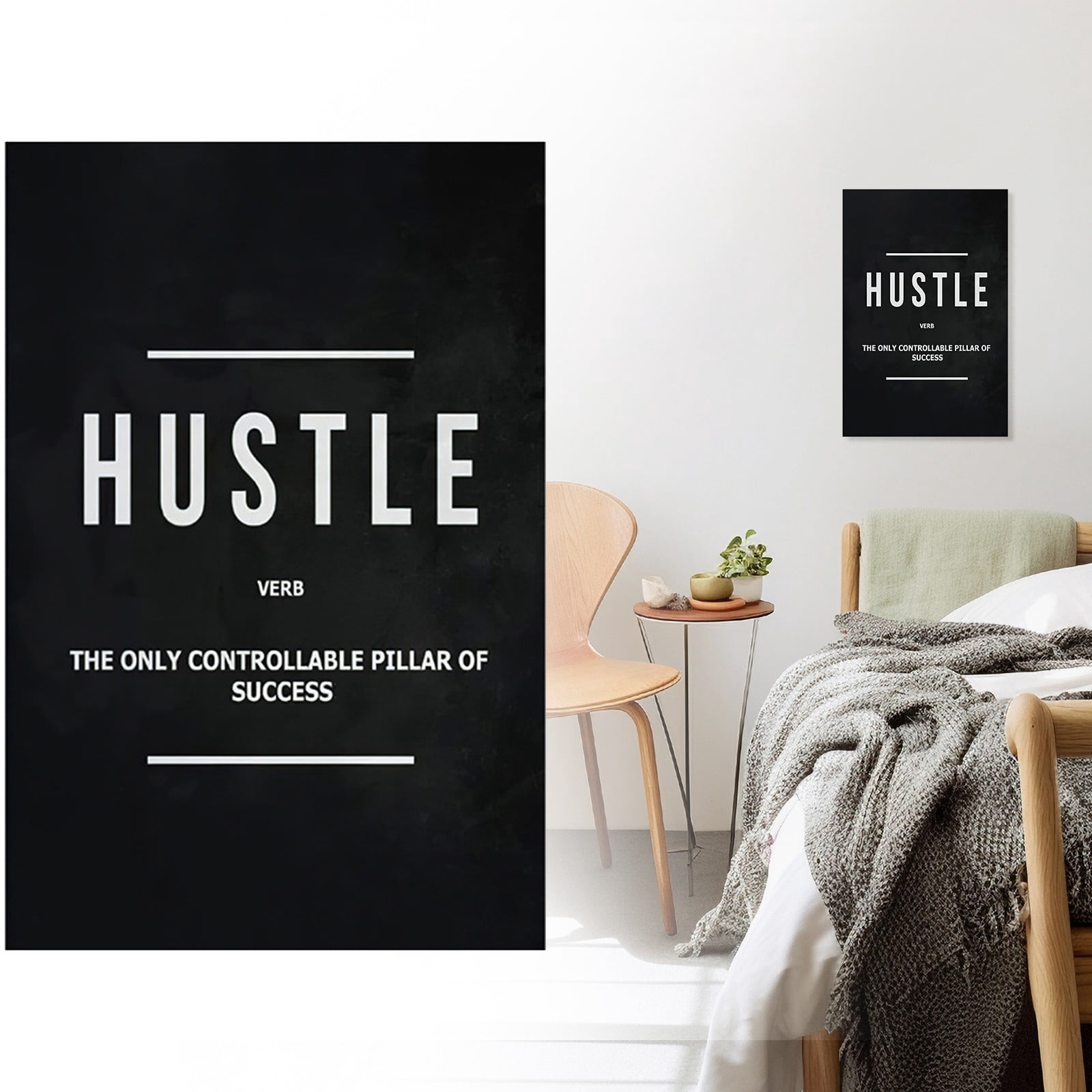 Wall Stickers,Inspirational Quote Canvas Wall Art Poster Modern ...